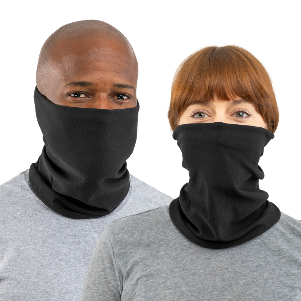 Black USA Face Mask/Neck Gaiter | 100% Made In The USA – Gaiter Face Masks
